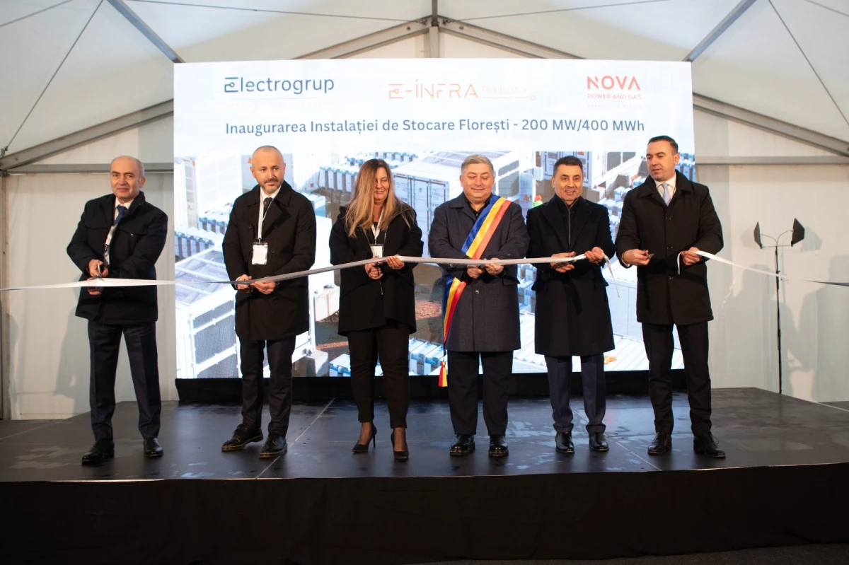 Nova Power & Gas a inaugurat la Florești cea mai mare instalație de ...
